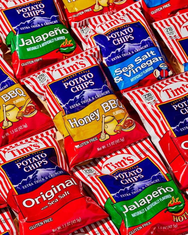 Tim’s Cascade Style Potato Chips are a Northwest Classic | Wildsam